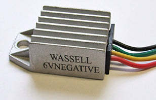 SOLID STATE 6 VOLT 6V DC VOLTAGE REGULATOR NEGATIVE EARTH MCR2 RB108 ...